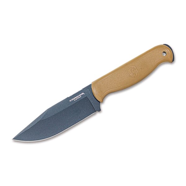 Condor Fighter Knife Desert 1075 Stahl Zytelgriff, 94,95