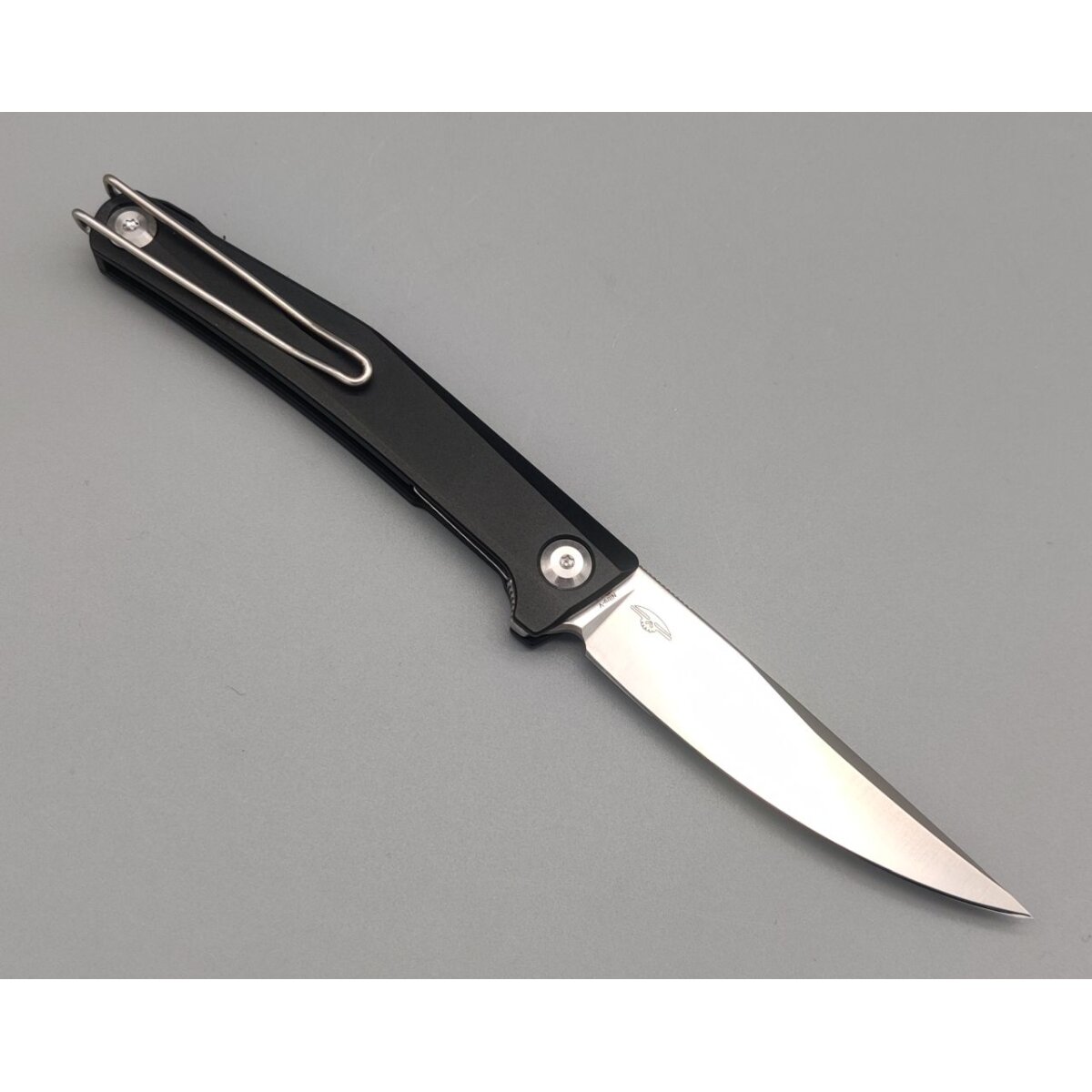 Real Steel Teres Black Satin Flipper, 75,95