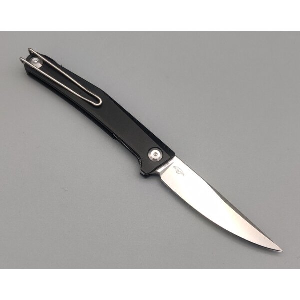 Real Steel Teres Black Satin Flipper, 75,95