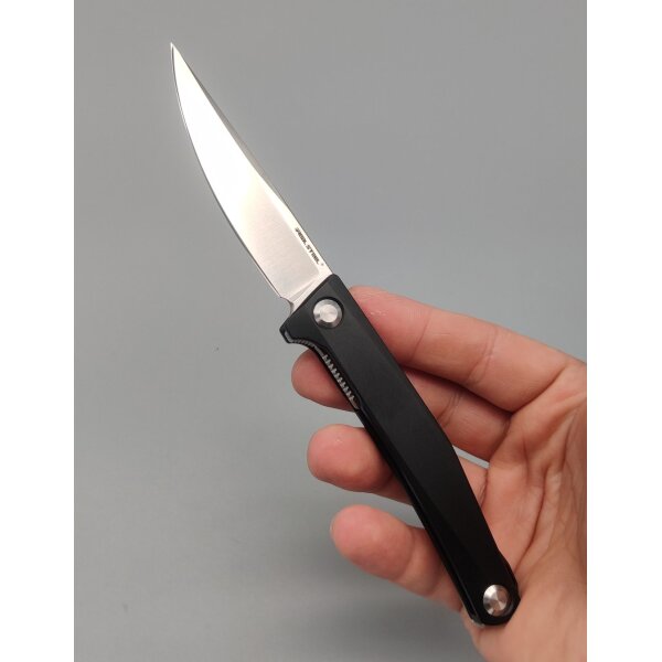 Real Steel Teres Black Satin Flipper, 75,95