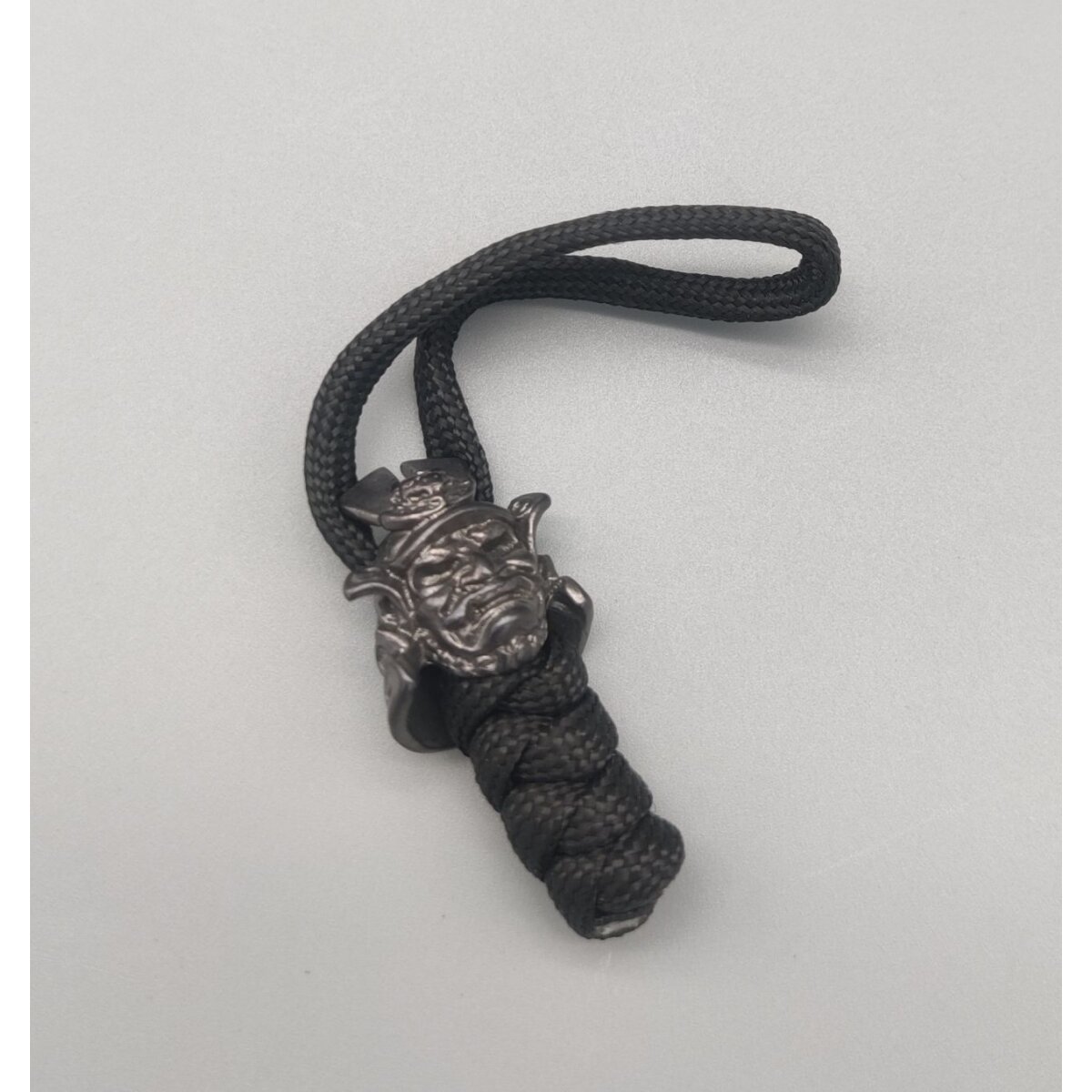 Black Samurai Lanyard Bead Paracord aus Messing, 5,95