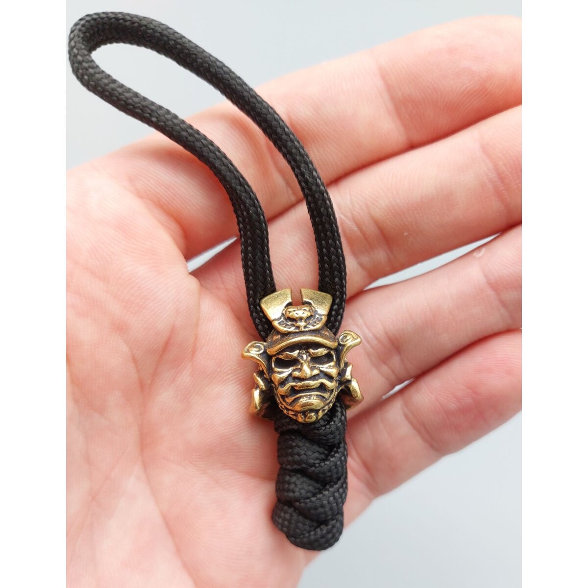 Golden Samurai Lanyard Bead Paracord aus Messing Gold Yellow, 6,95