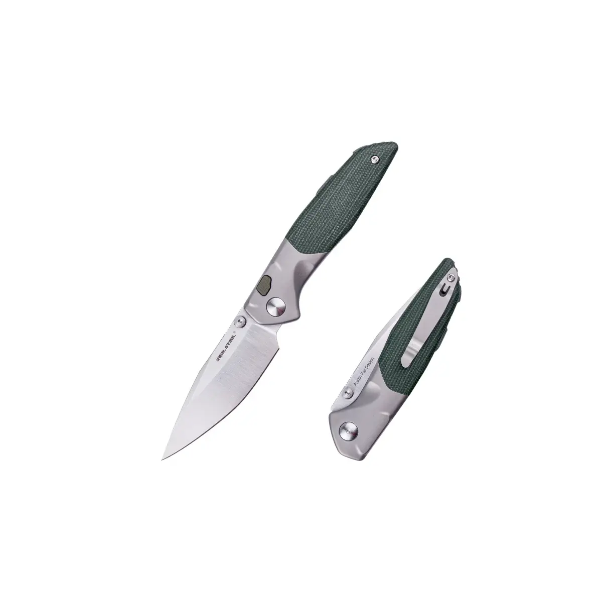 Real Steel RSK Hoeft Titanium & Micarta S35VN Stahl, 229,95
