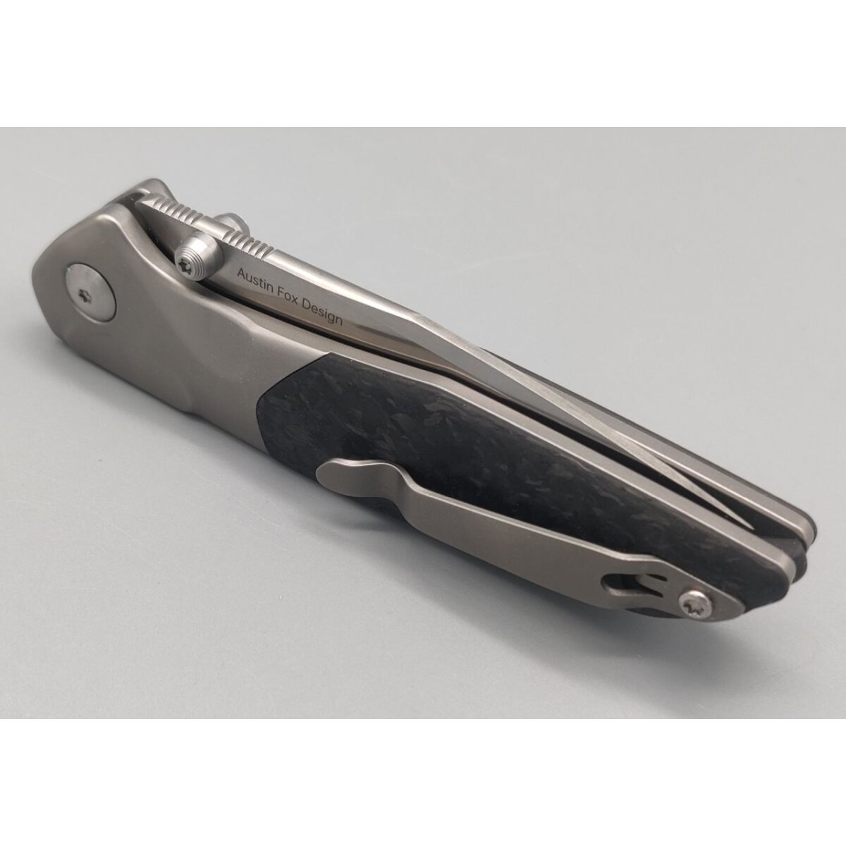 Real Steel RSK Hoeft Titanium & Shred Carbon Fiber - S35VN Stahl, 249,95