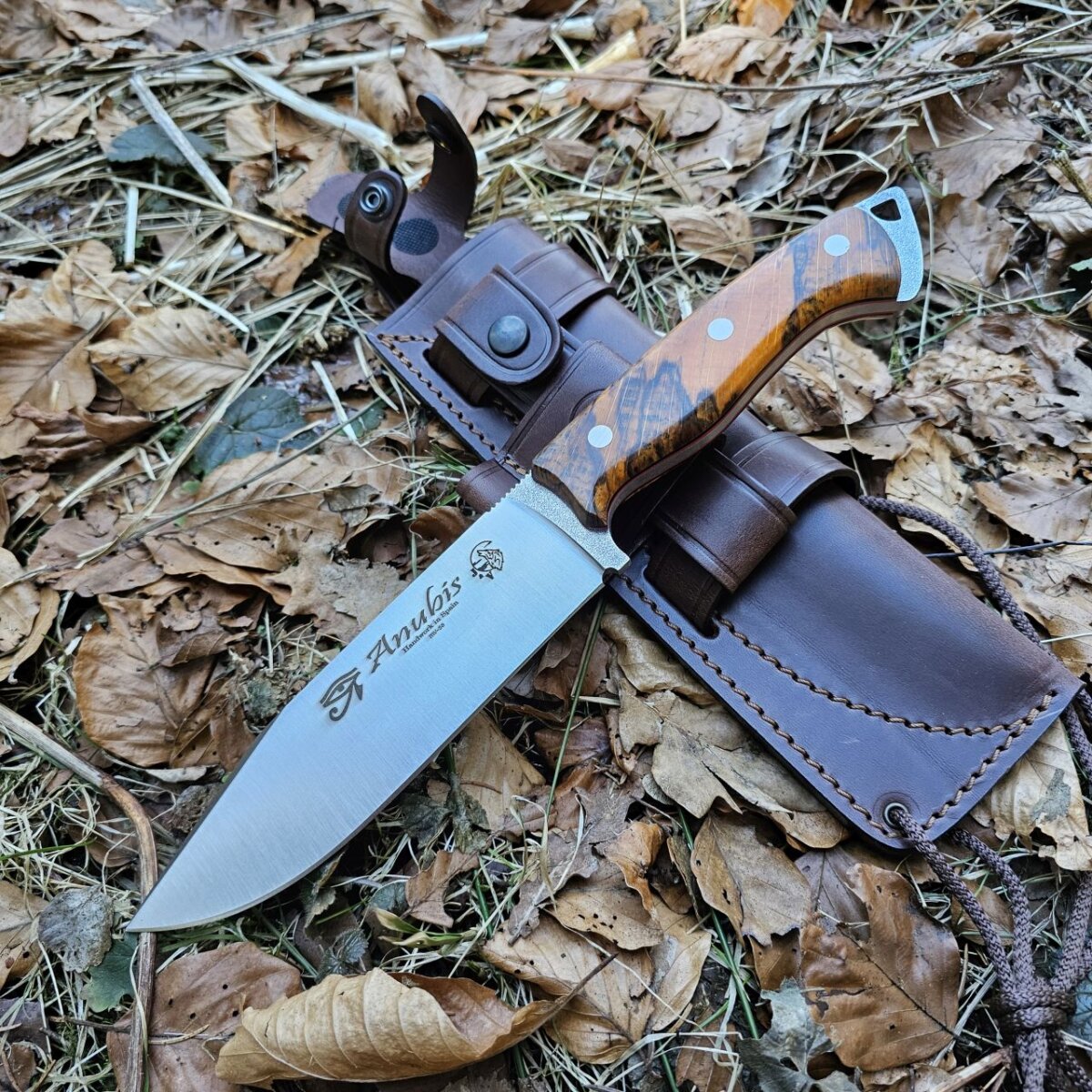 J&V Forester Knives Anubis 1.4116 Stahl Haya stabilisierte Pappel Pre ...