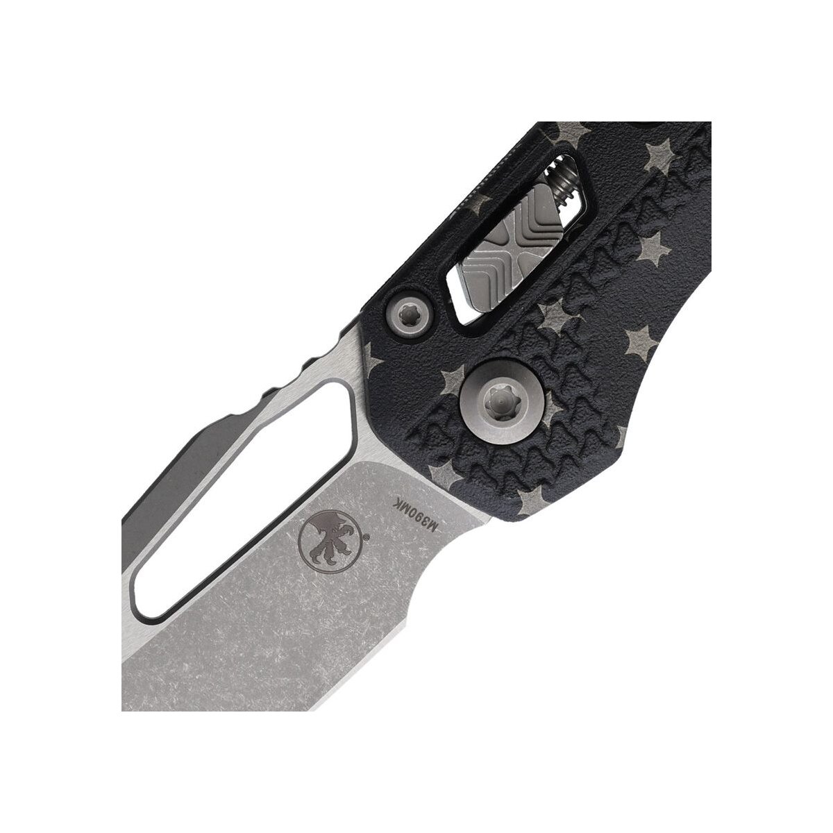 Microtech MSI Ram-Lok Tri Grip Ap Flag United States M390MK Stahl Mad ...