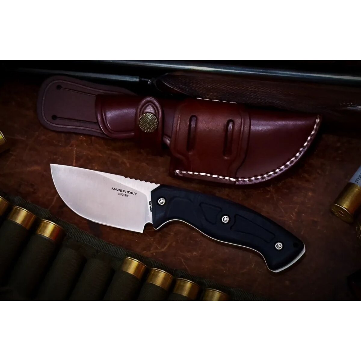 Extrema Ratio Venatus S Nitrogen Black Satin Jagdmesser, 230,00