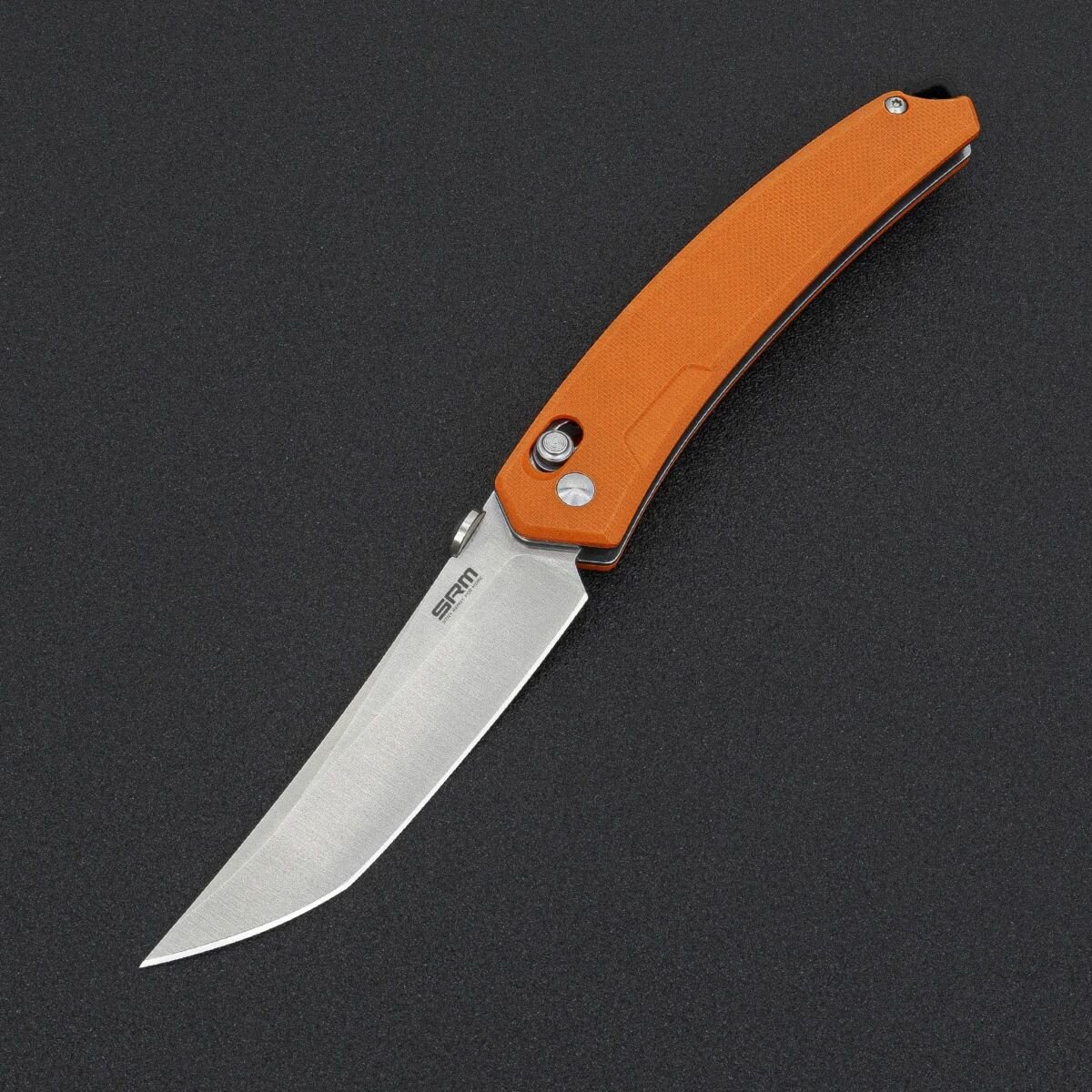 SRM Knives 9211-GJ 8Cr13MoV Ambi Lock ORANGE, 19,95