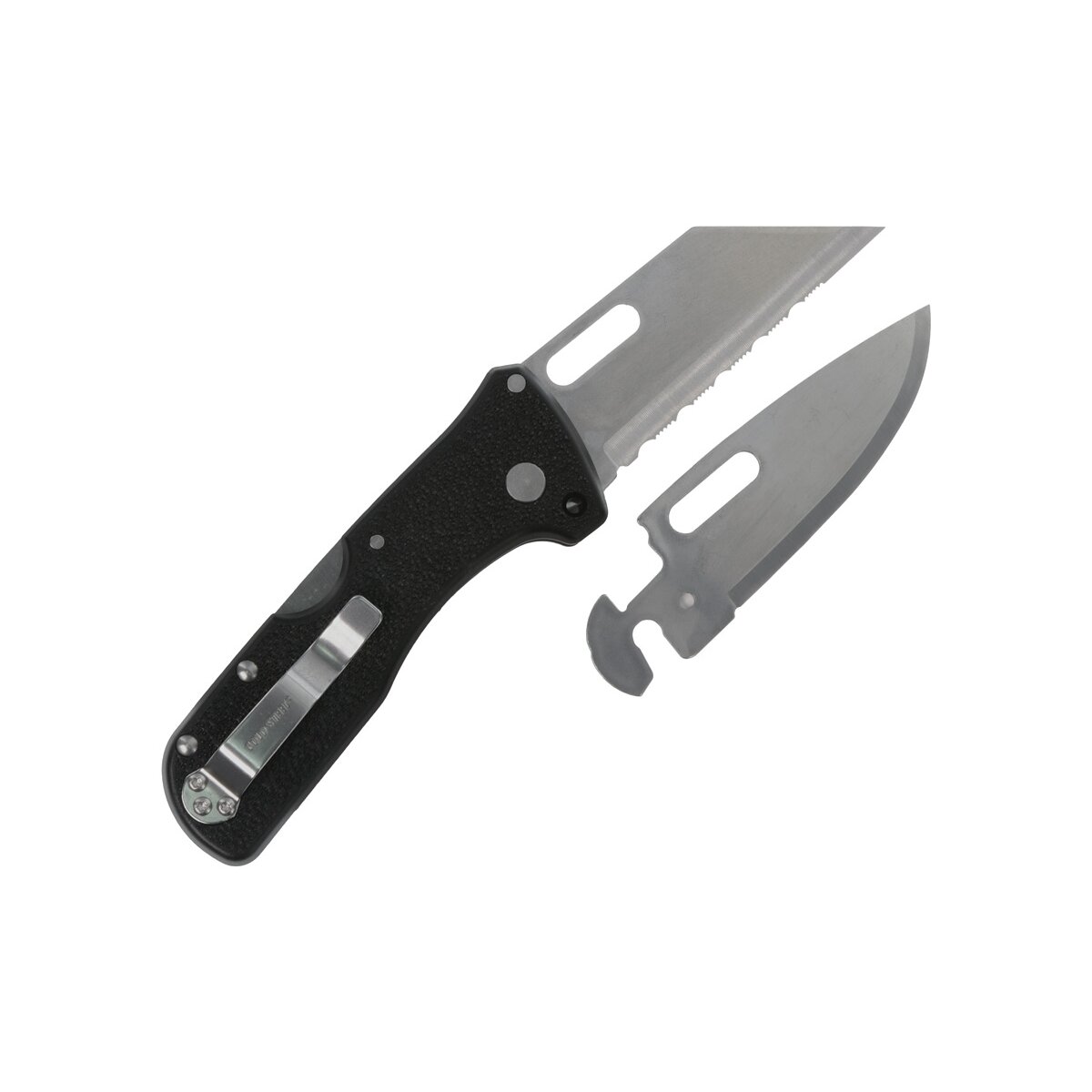 Cold Steel CLICK-N-CUT FOLDER mit 2 Klingen Lockback Arretierung, 37,95