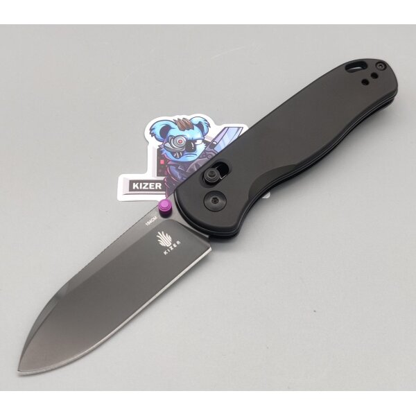 Kizer DROP BEAR Clutch Lock Folder all Black, 118,95